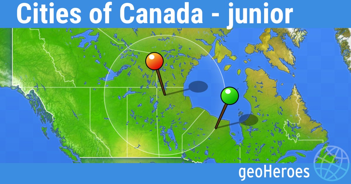 Fun Geography for Kids: Canadian Cities | GeoHeroes. Online free ...