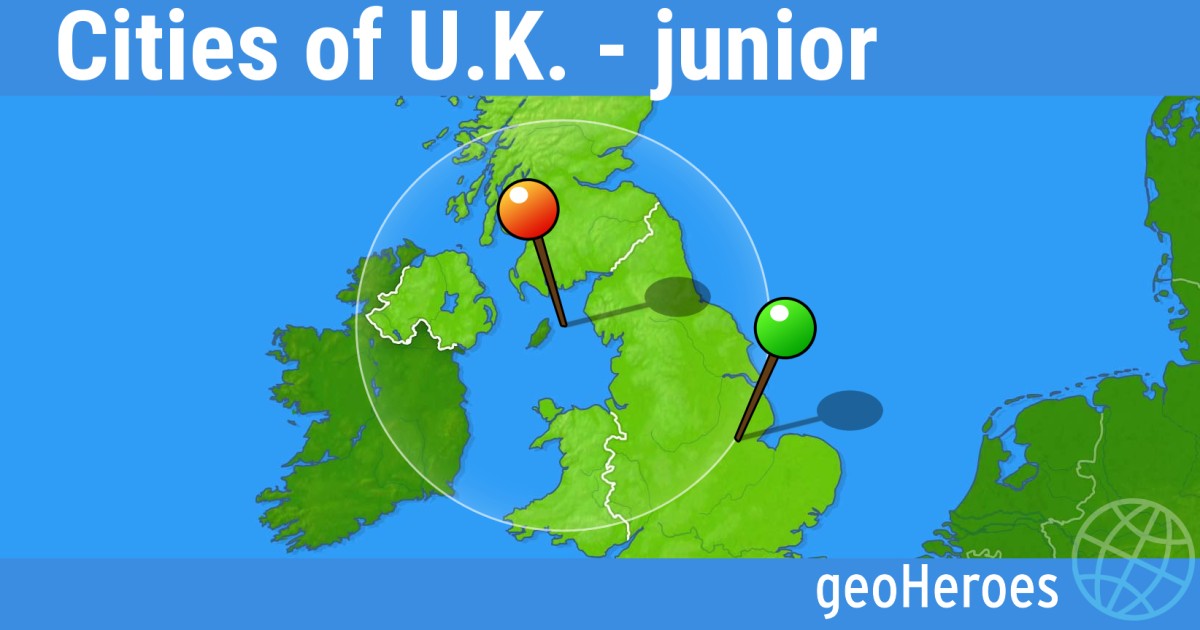U.K. Cities for Kids: Fun Learning Game | GeoHeroes. Online free ...